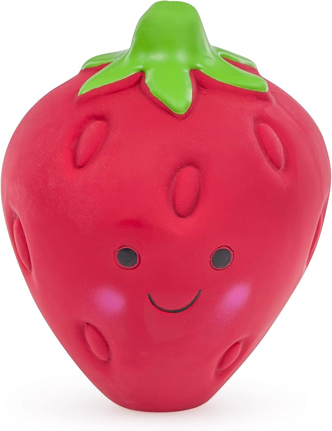 Petface Latex Strawberry Soft Chew Dog Toy, Large : Amazon.co.uk: Pet ...