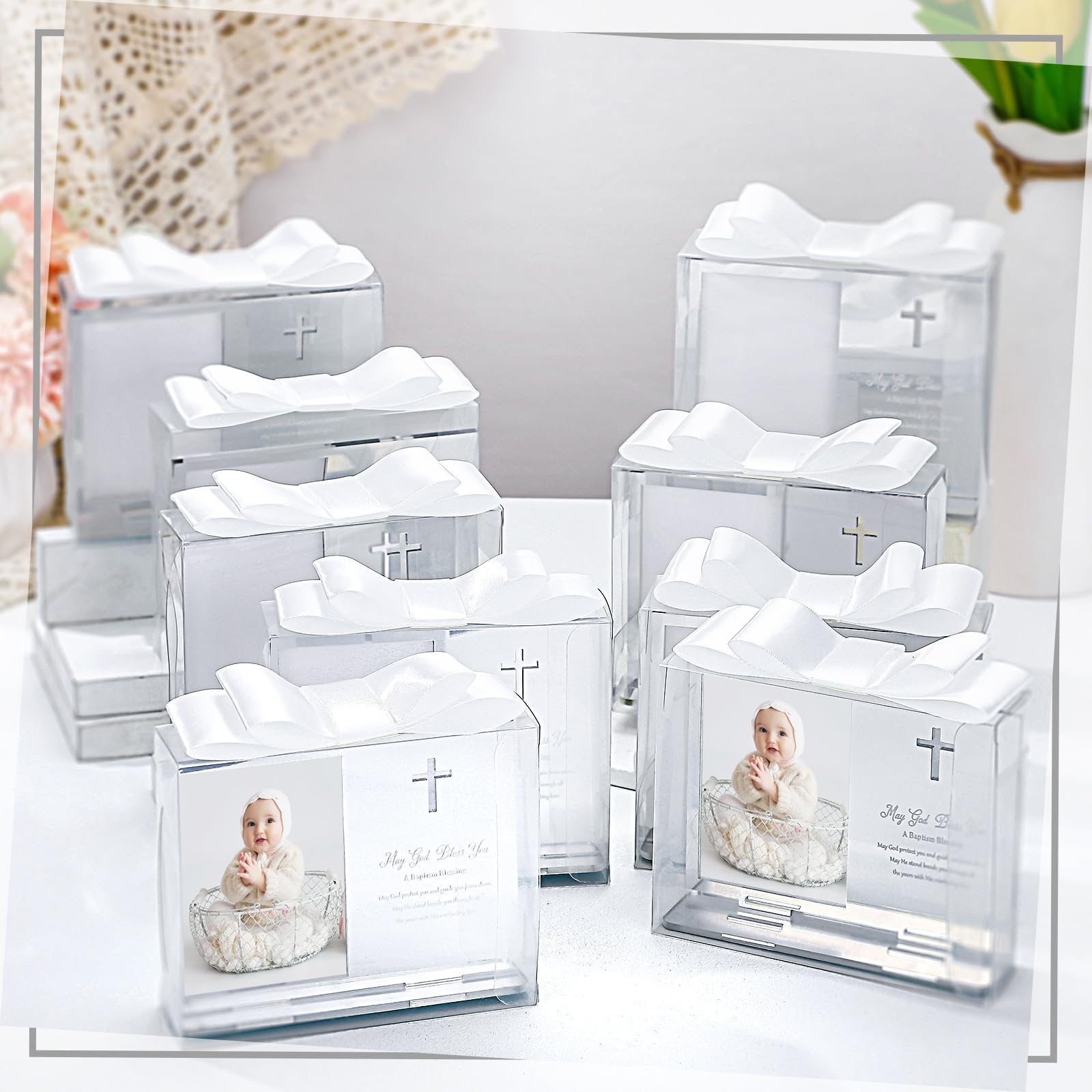 Engravable Frames Baptism Favors