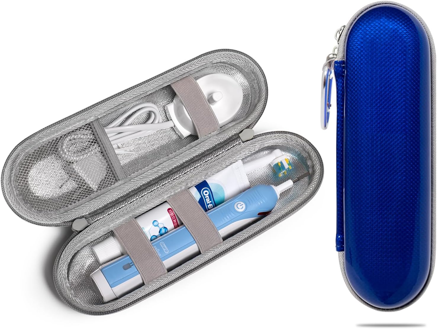 Amazon.com: Nincha Hard Shell EVA Electric Toothbrush Case - Waterproof ...