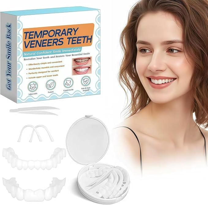 Amazon.com: Veneers Teeth for Women and Men, Tooth Replacement Kit ...