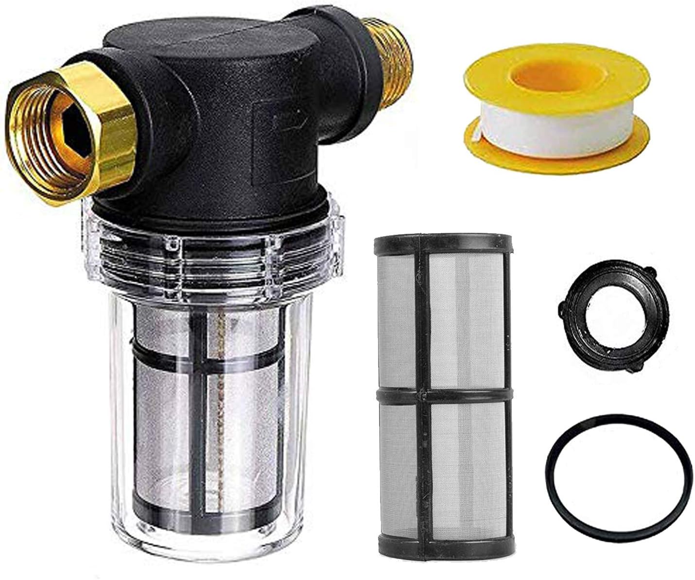 Amazon.com: Remes Sediment Filter Pressure Washer Inlet Filter Garden ...