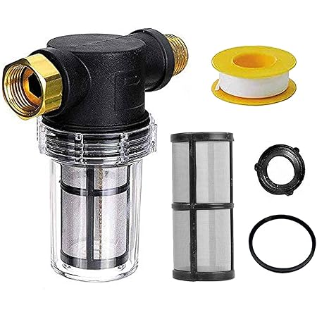 Amazon.com: Remes Sediment Filter Pressure Washer Inlet Filter Garden ...