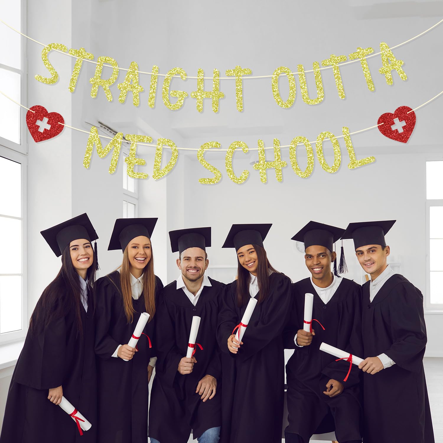 “Straight Outta MED School” Banner — Doctor Grad, Medical School ...