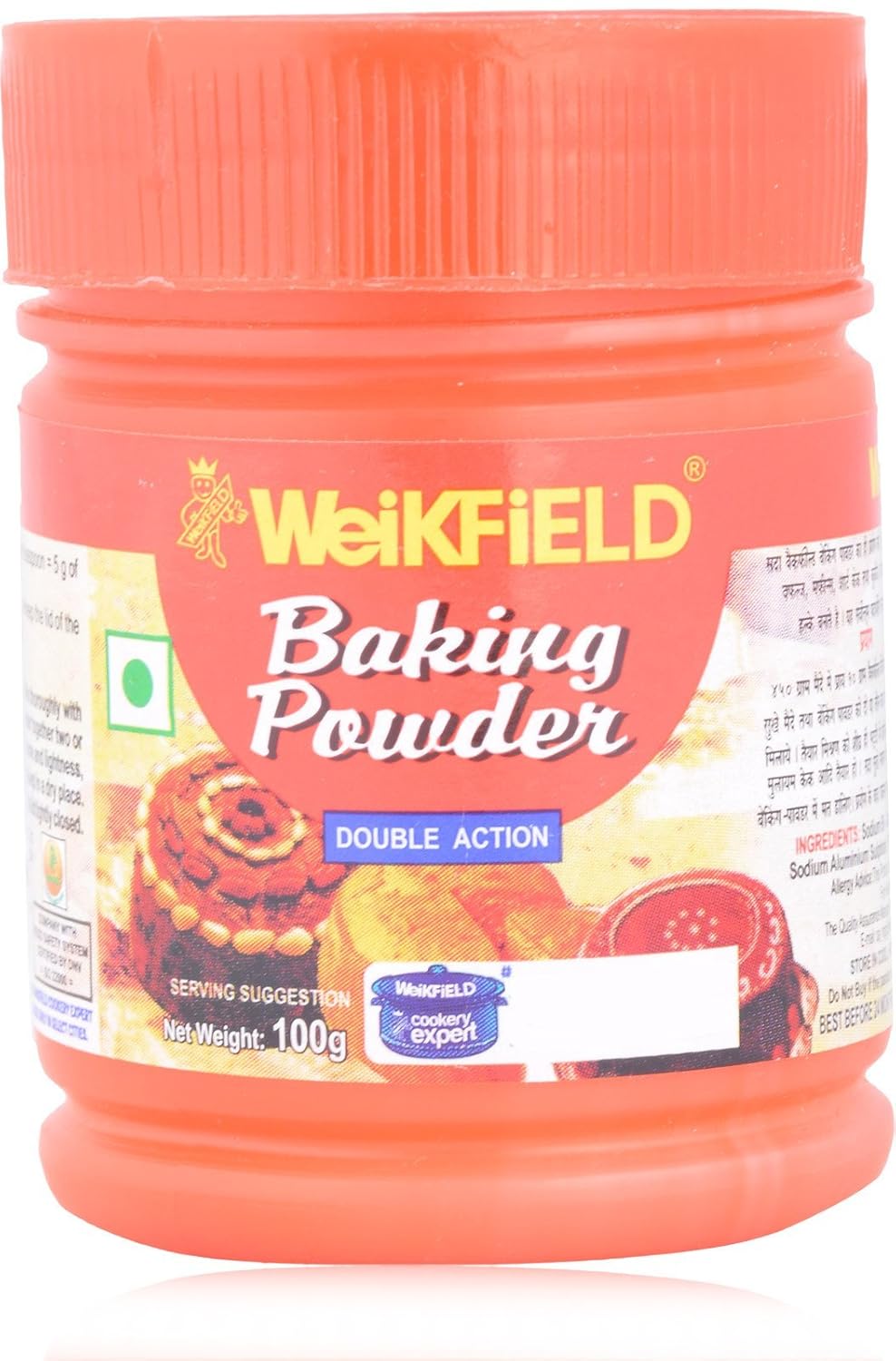 Weikfield Baking Powder - Double Action, 100g Bottle : Amazon.in ...