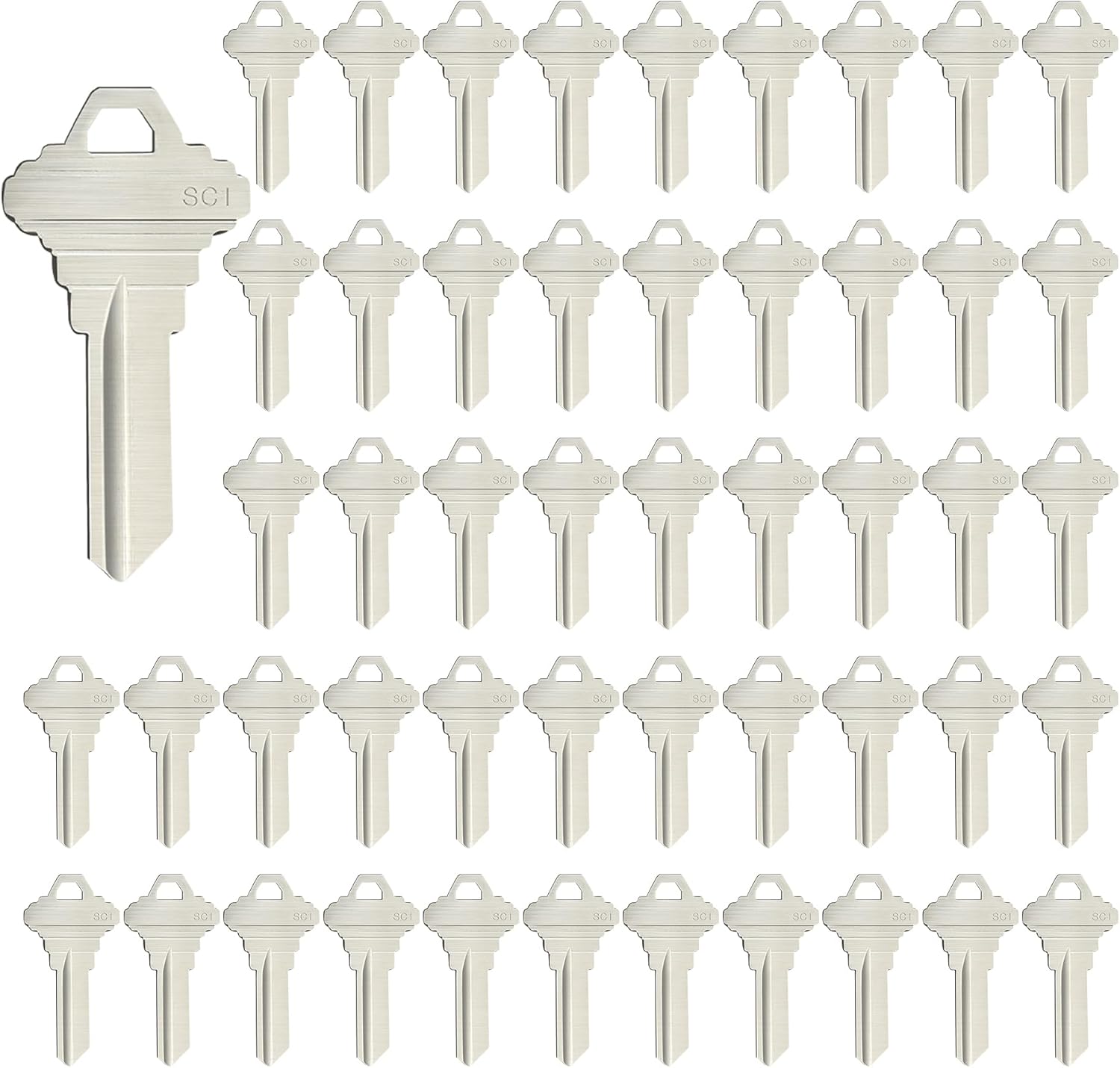 Sporthfish Blank Keys SC1 Key Blanks Pack of 50 Blank Key House Office ...