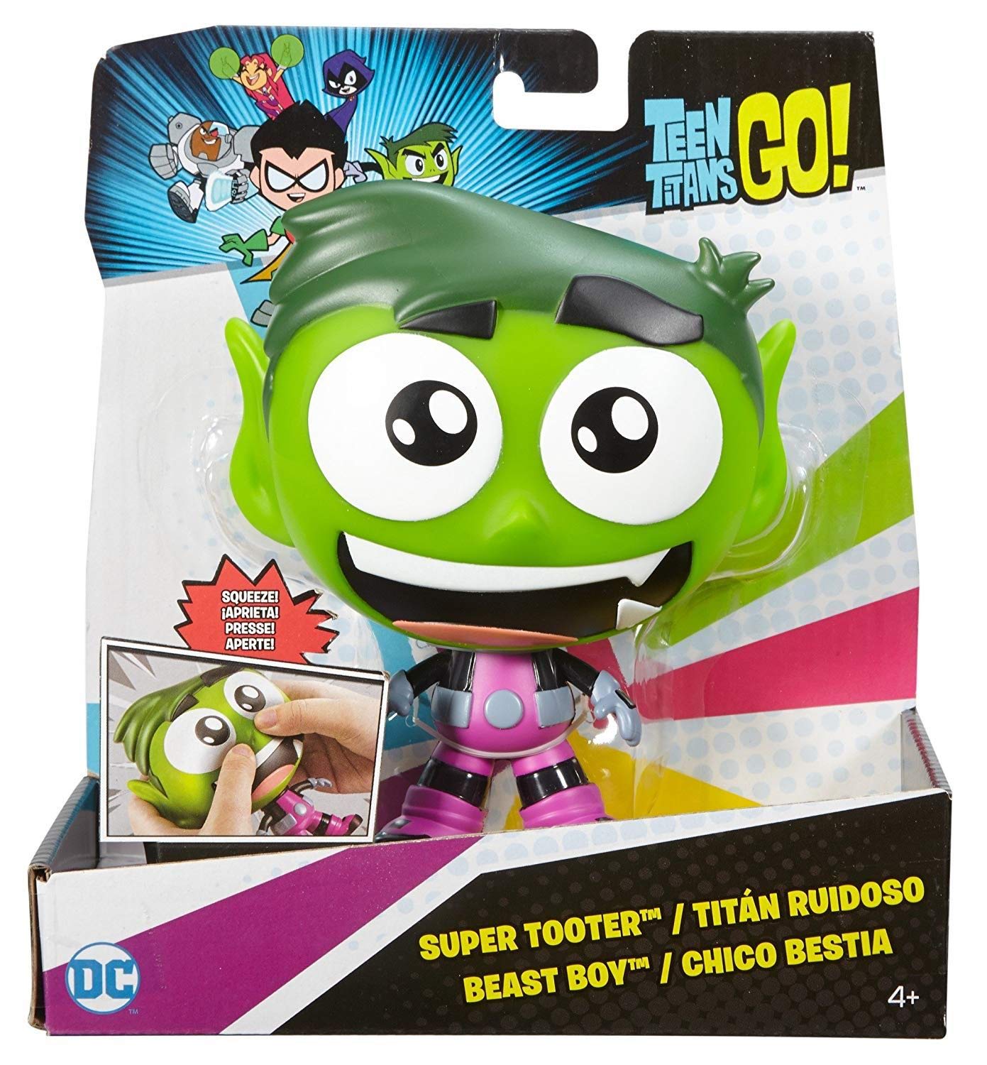 Teen Titans Go Beast Boy Super Tooter Figure - BigaMart