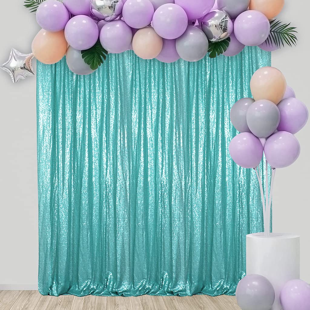 Buy Partisout Sequin Backdrop Curtain 4ftx7ft Sequin Backdrop Sequence ...