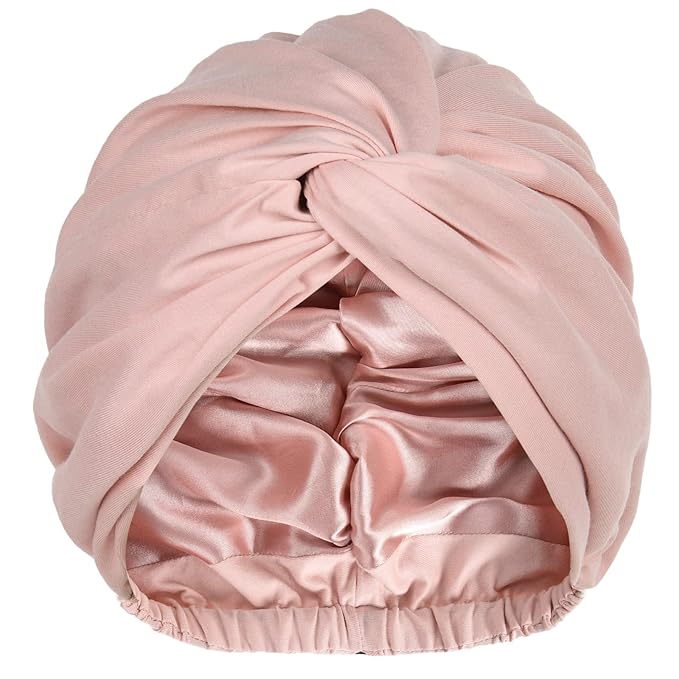 Amazon.com: YANIBEST Turbans for Women Satin Bonnet Silk Bonnet for ...