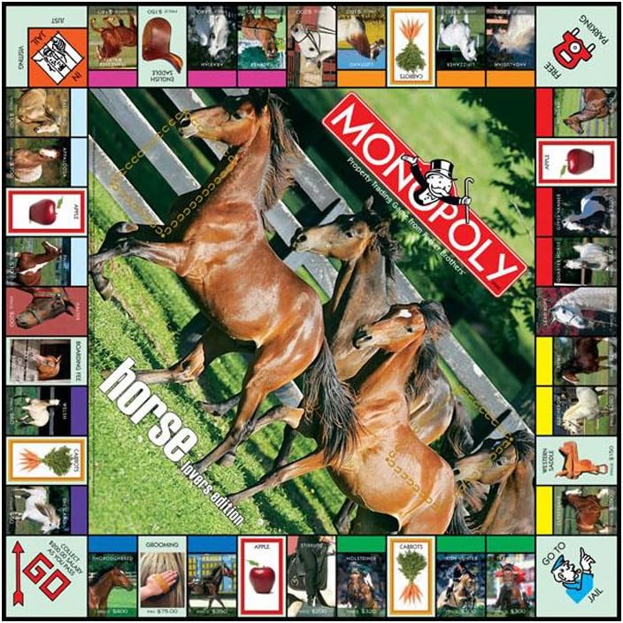 Horse Lover's Monopoly : Amazon.co.uk: Toys & Games