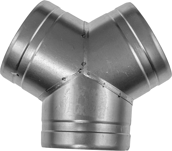 Amazon.com: ECOPRO VENT 8" Inch 3 Way Metal Duct Splitter. 60 Degree 3 ...