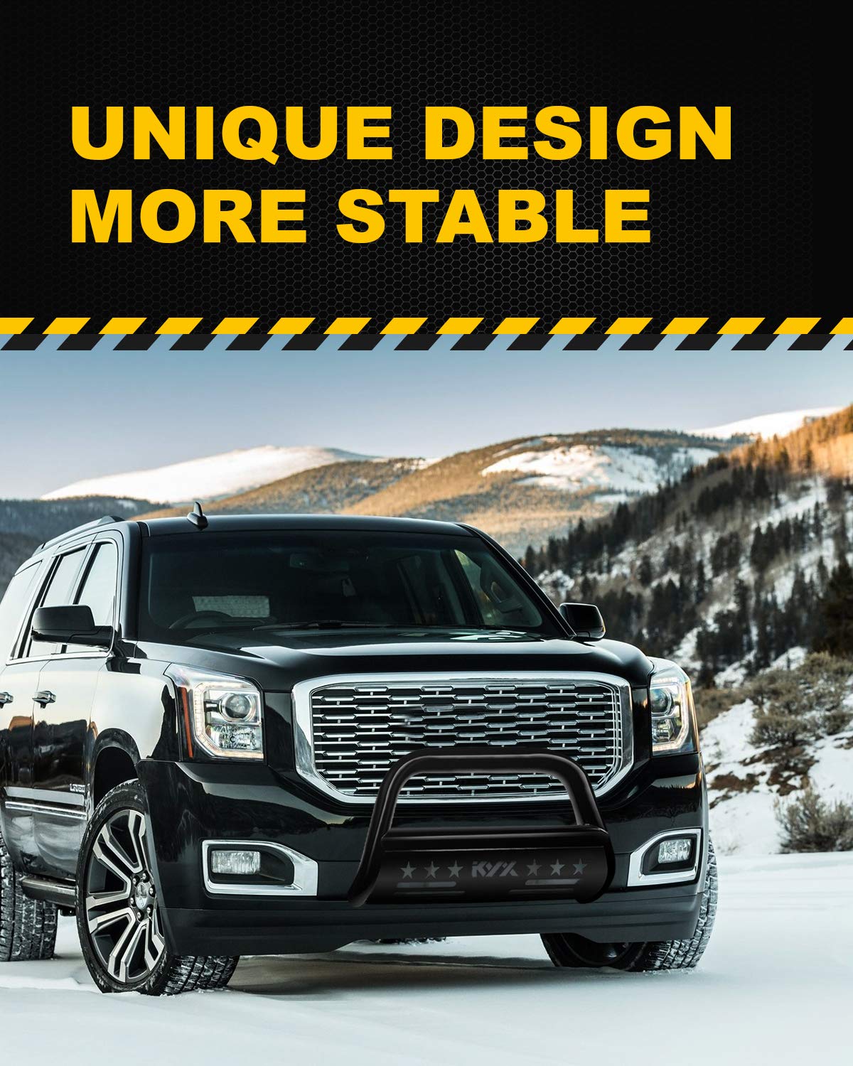 Buy KYX Bull Bar for 2007-2018 Chevy Silverado 1500/ GMC Sierra 1500 ...