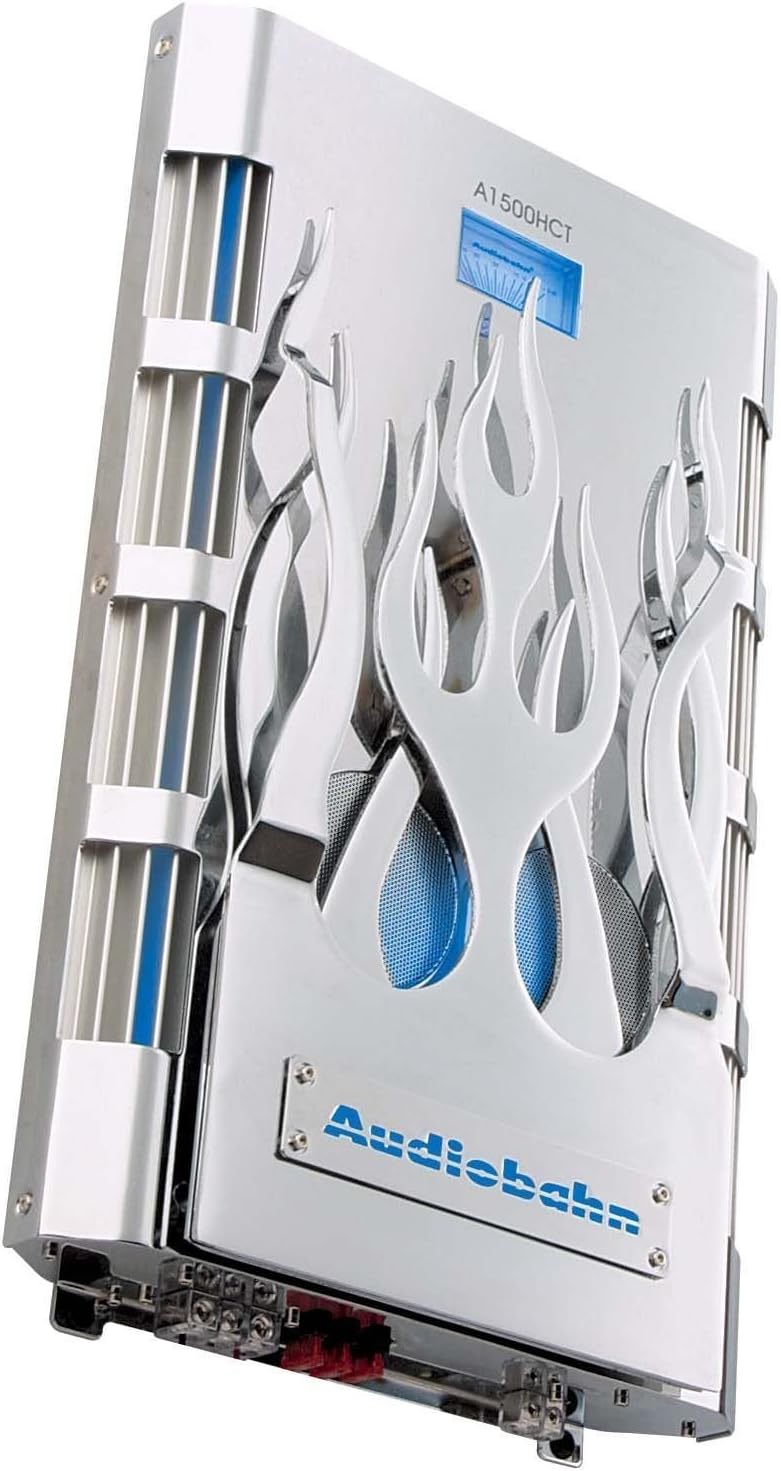 Audiobahn A1500HCT, 1-Channel High Current Power Amplifier: Amazon.co ...