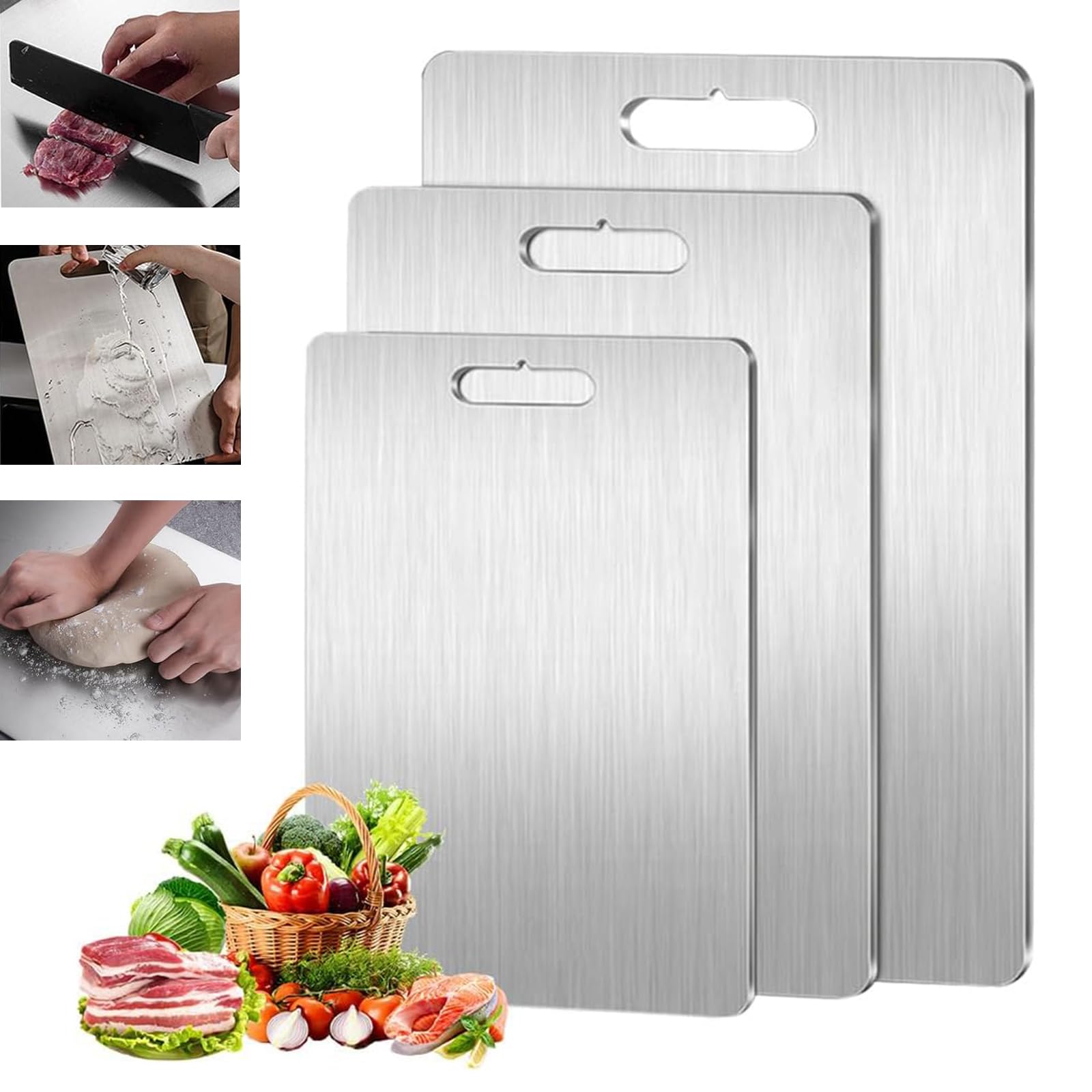 Amazon.com: Titanium Cutting Board - 100% Pure Titanium Cutting Boards ...