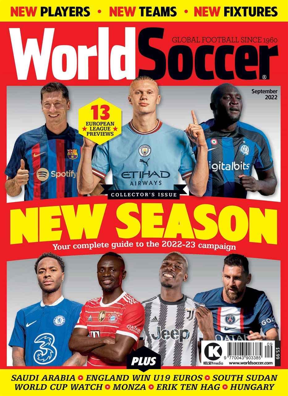 World Soccer Magazine September 2022 New Season: Amazon.com: Books