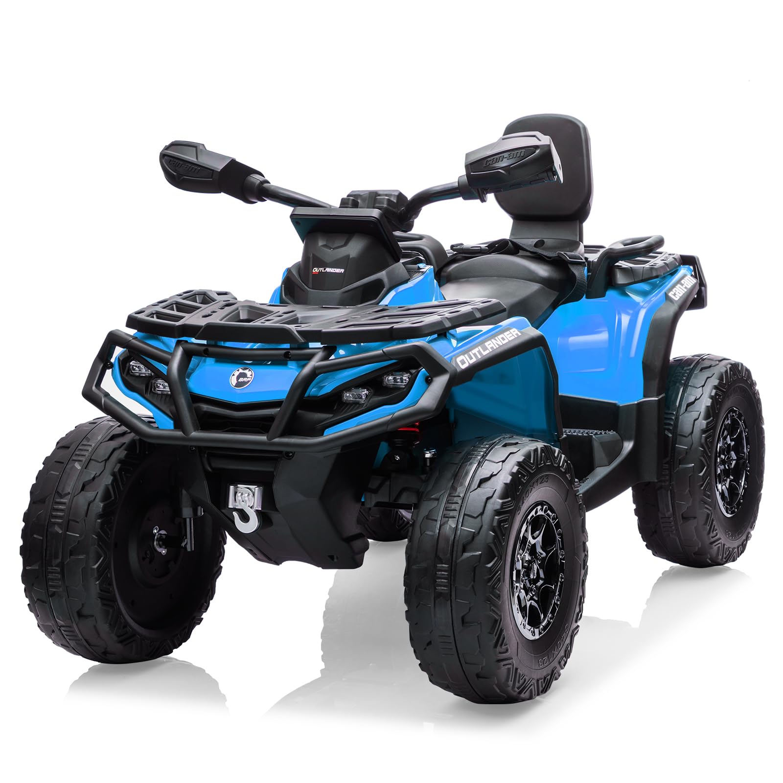 Snapklik.com : 24V Kids Ride On Car,2 Seater Licensed Can-Am Electric ...