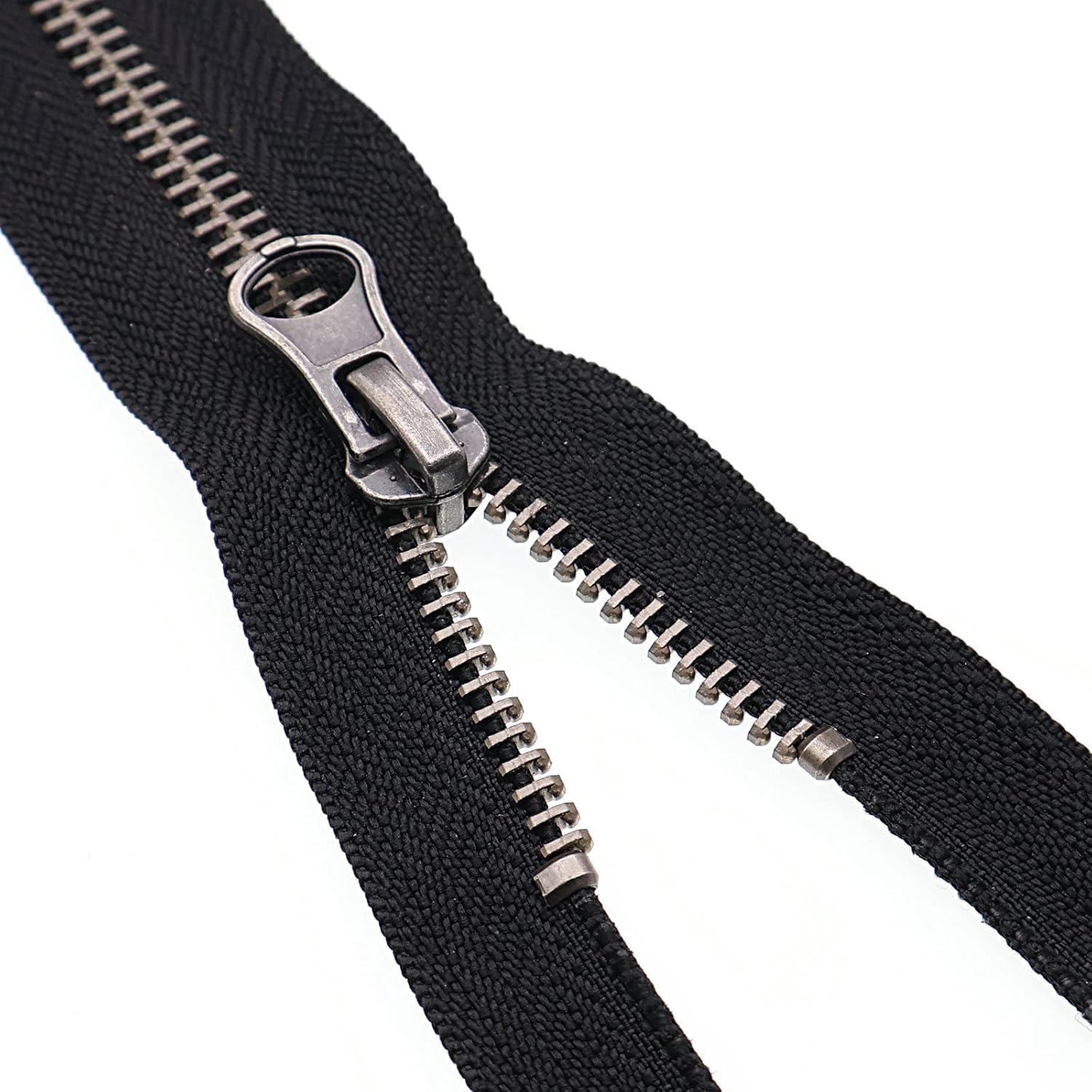 Amazon.com: Leekayer 2pcs #5 26 Inch Metal Zippers for Jackets Sewing ...