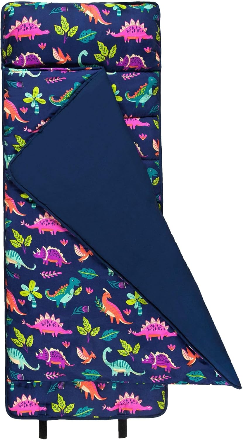 Amazon.com: Wildkin Microfiber Nap Mat with Reusable Pillow for Boys ...