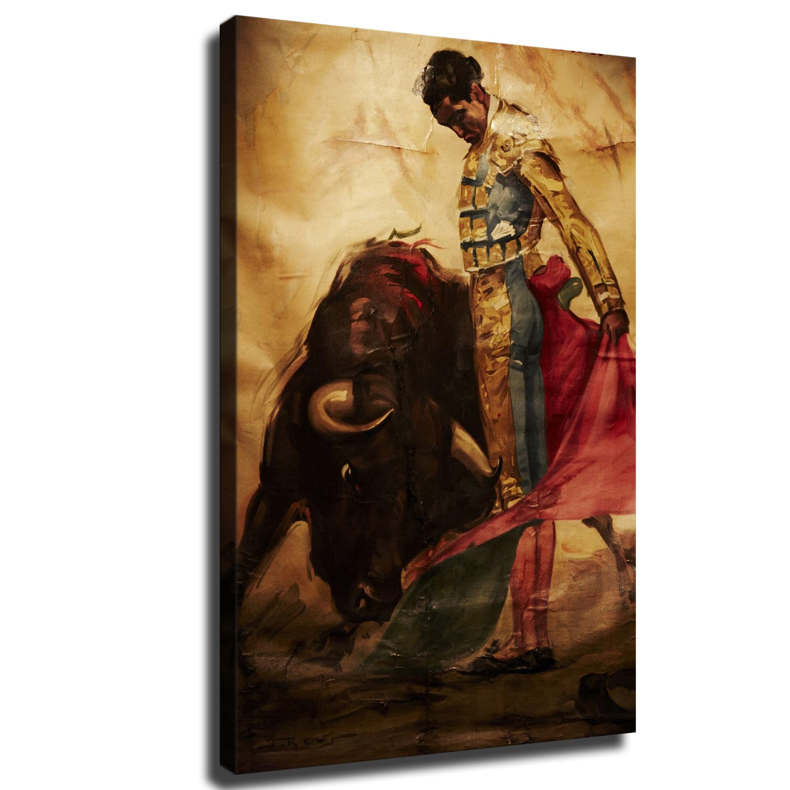 Amazon.com: HyKab Spanish Matador Mexican Famous Bullfight Abstract ...