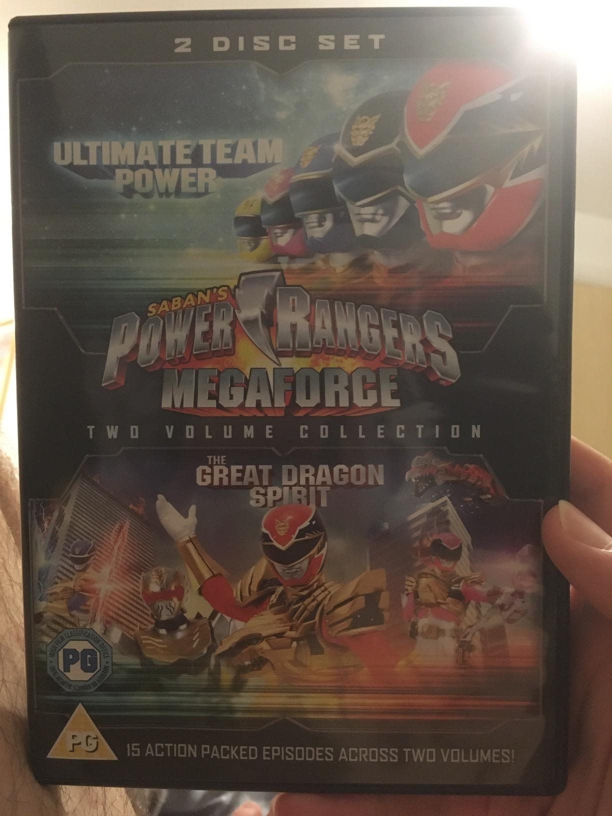 Power Rangers Megaforce - Two Volume Collection [DVD]: Amazon.co.uk ...