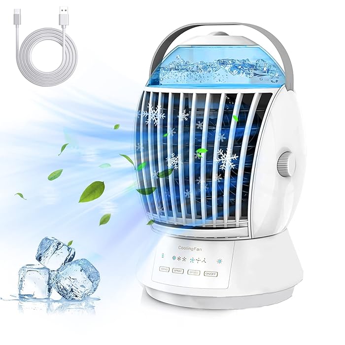 Buy Portable Air Conditioners, 4-in-1 Personal Air Cooler Fan ...