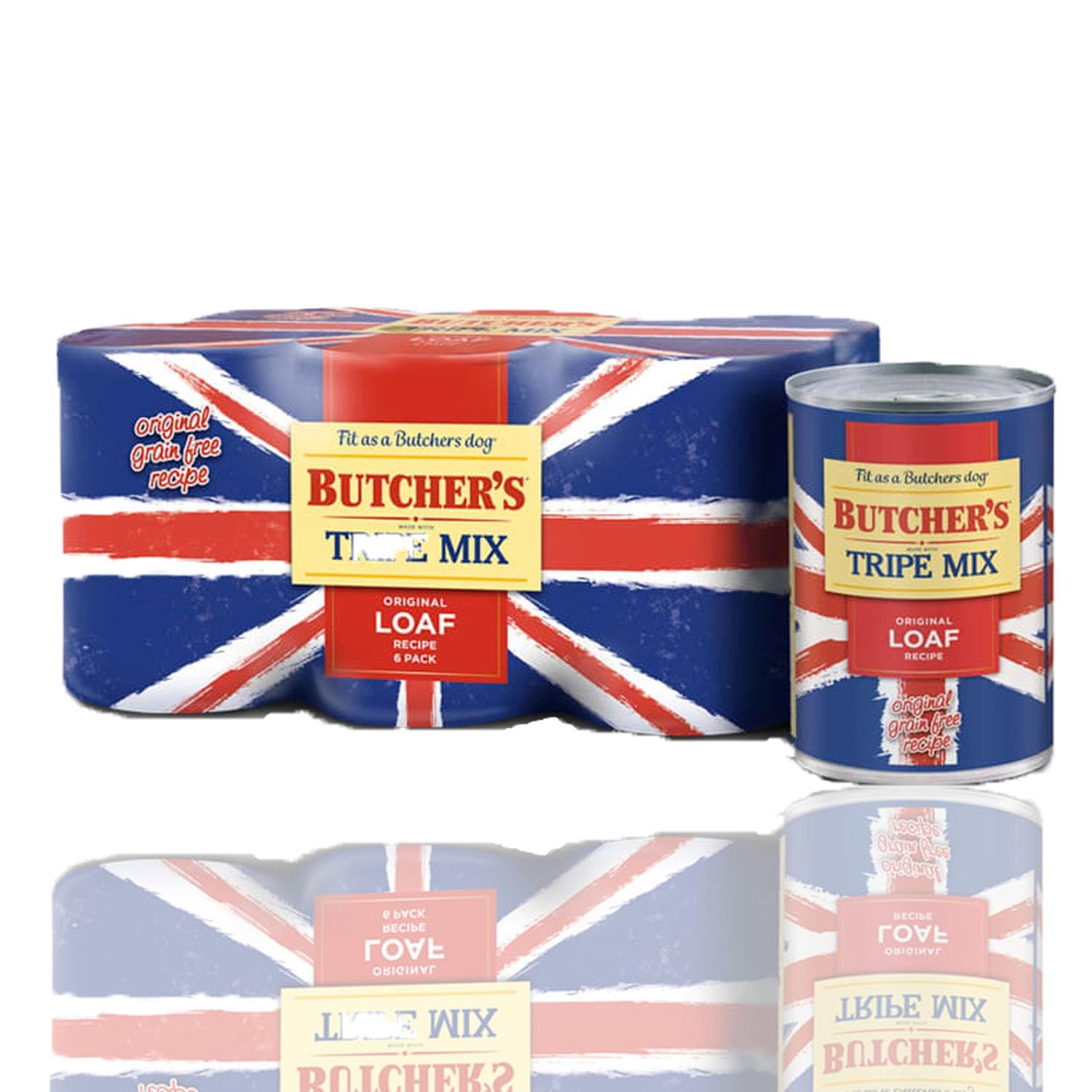 Fizporium Tripe Mix Wet Dog Food Tins, Grain Free Adult Wet Dog ...