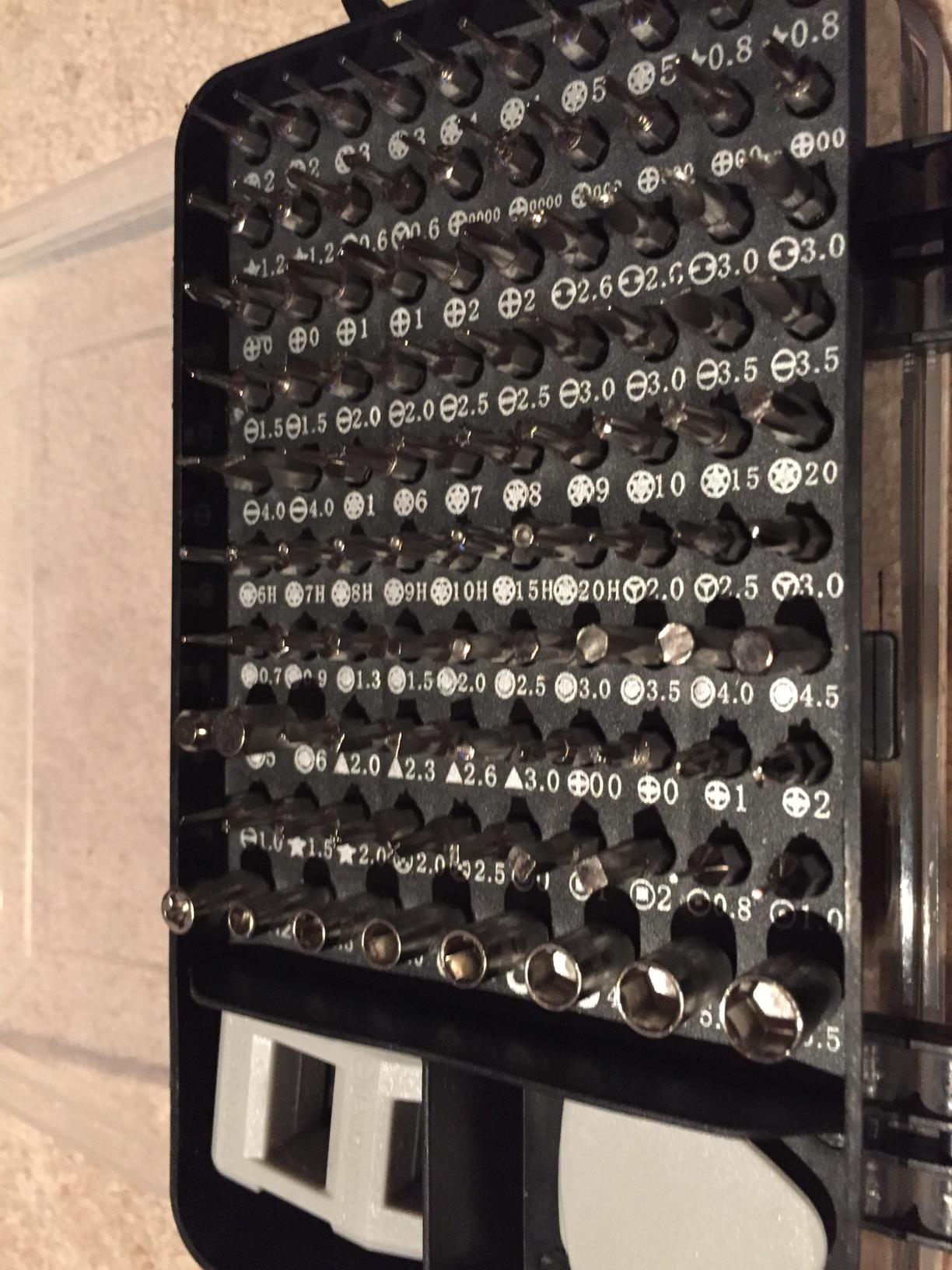 TAI HE Screwdriver Set,110 in 1 Precision Screwdriver Repair Tool Kit ...