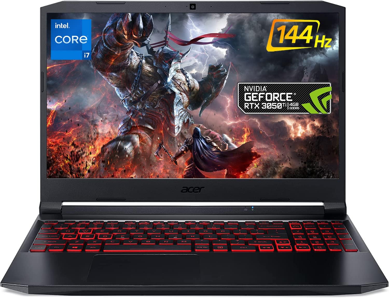 Acer Nitro 5 Gaming Laptop 15.6" FHD IPS 144Hz, Intel 8-Core i7-11800H ...