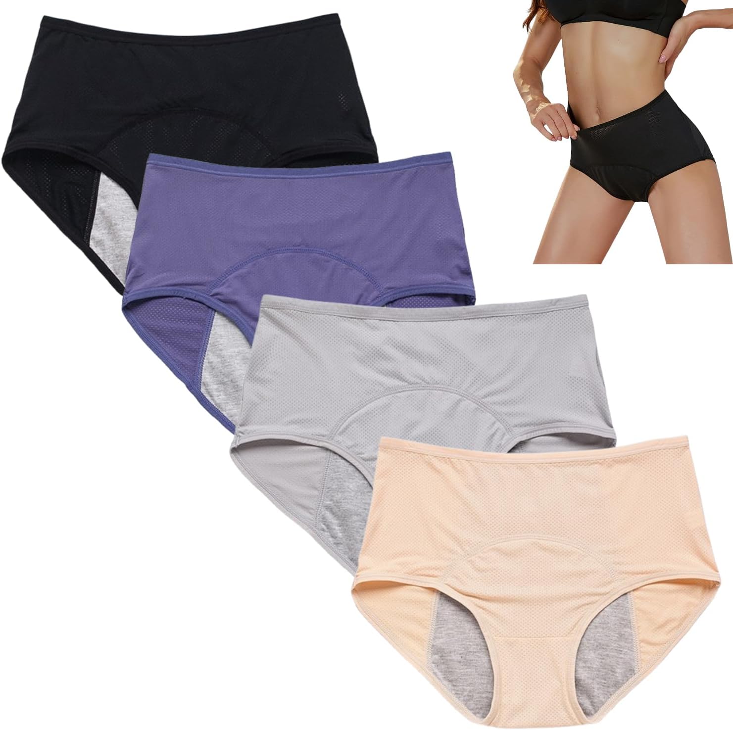 Amazon Everdrie Leakproof Ladies Underwear Leakproof Panties