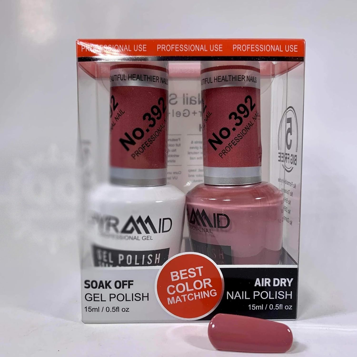 Amazon.com : Pyramid - 100% Pure Gel Nail Polish 0.5 fL Oz (392 ...