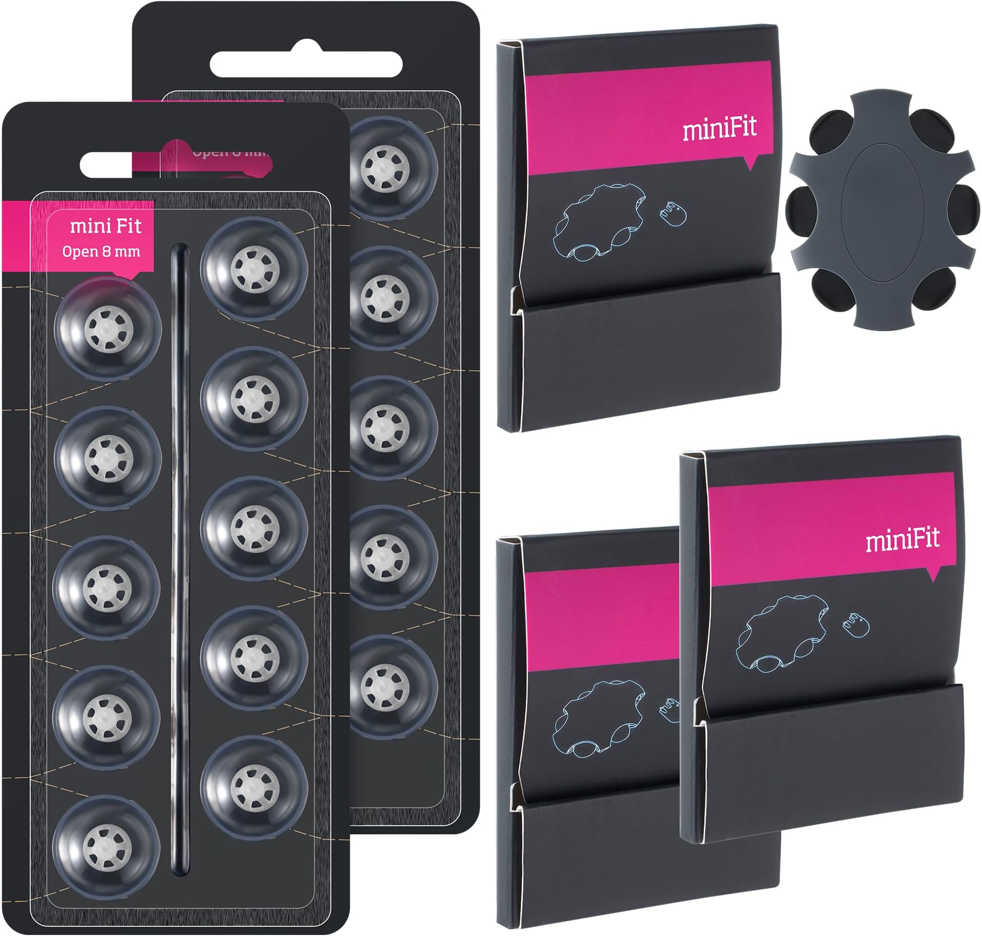 Amazon.com: TrelaCo 8 Pack Disk Wax Guards, Hearing Aids Ear Wax Guard ...