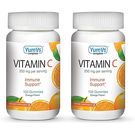 Amazon.com: YUM-V'S Vitamin C Gummies by YumVs (Pack of 2) : Health ...
