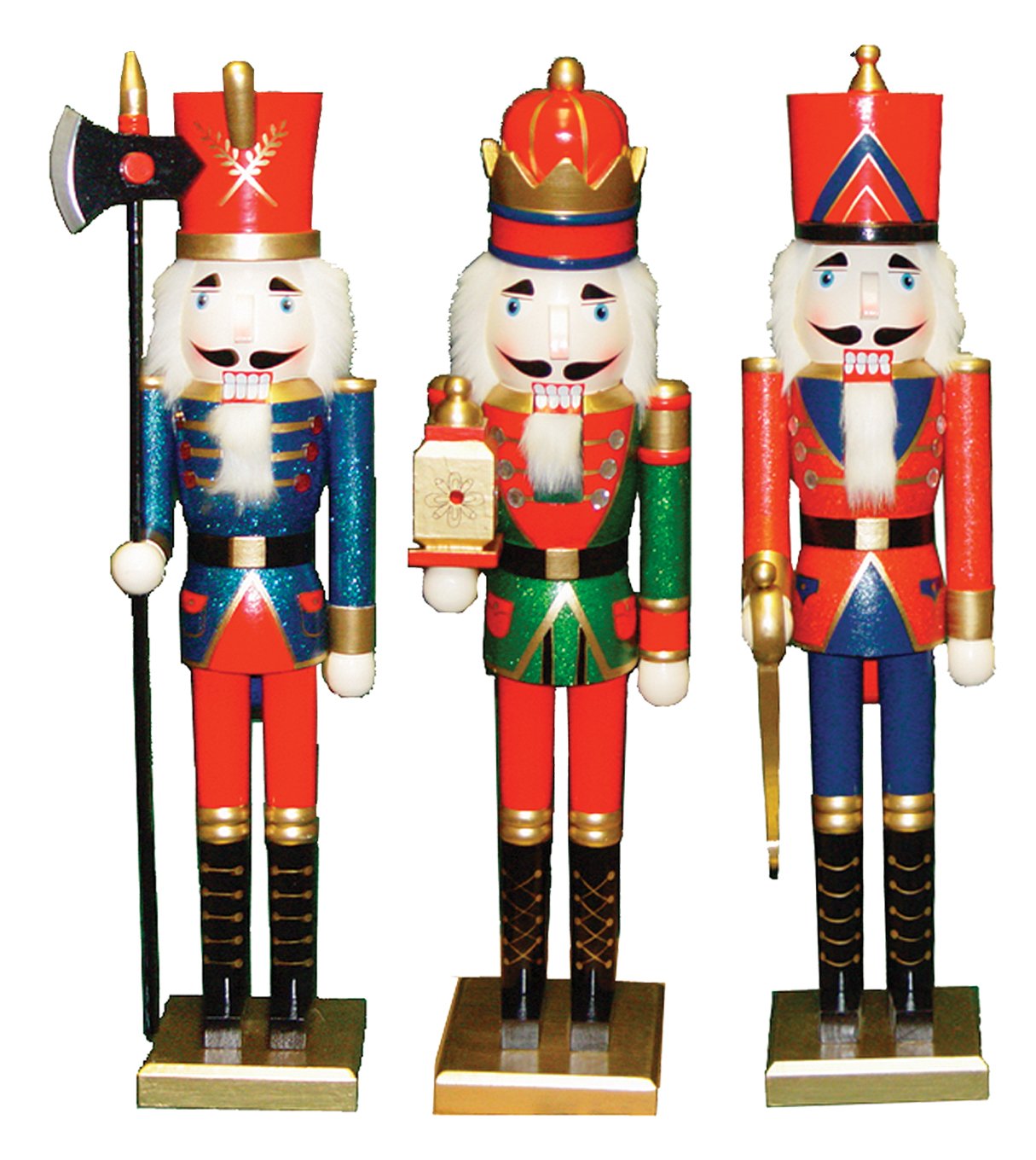 Amazon.com: Santa's Workshop 70416 King/Guard/Soldier Figurine, Set of ...