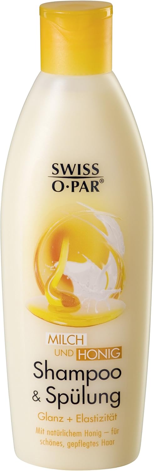 Swiss-o-Par Milk and Honey Shampoo and Conditioner Pack of 3 x 0.25 L ...