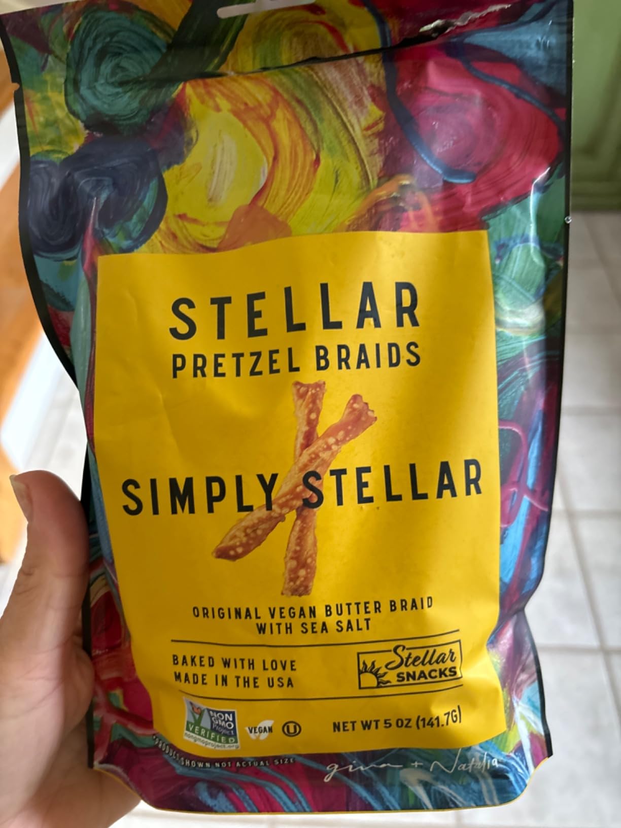 Stellar Pretzel Braids - Bold & Herby 5oz Stellar Snacks