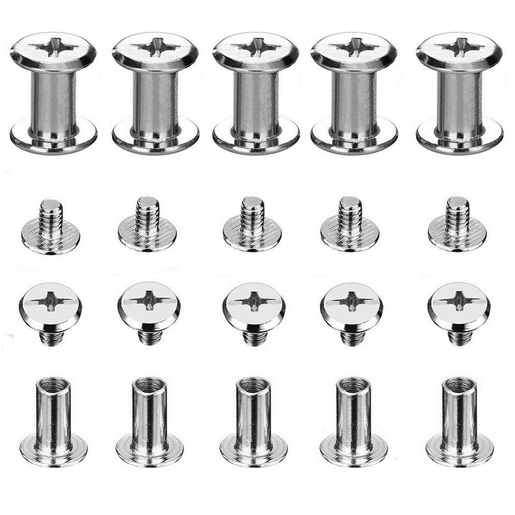 Chicago Screws Assorted Kit 1/3 Inch Screw Posts Nail Rivet Chicago ...