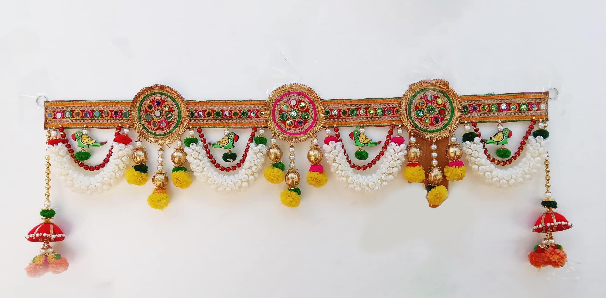 Buy CraftVatika Door Hanging Bandanwar Toran Latest 36 Inches Handmade ...