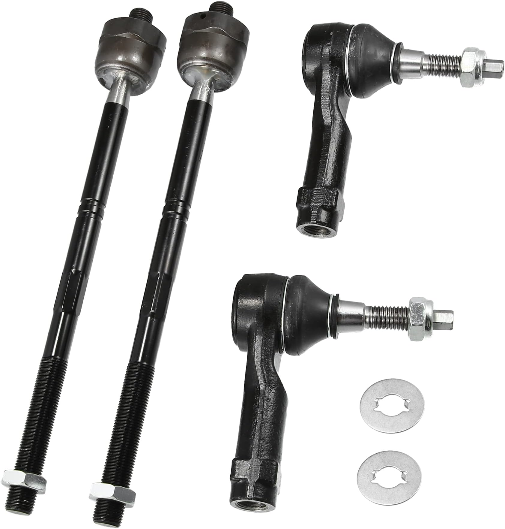 Amazon.com: A-Premium 2 x Front Outer Tie Rod Ends, Compatible with ...