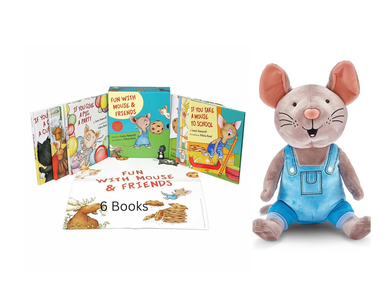 Fun with Mouse and Friends Cookie Mouse Book set and 1 Cookie Mouse ...