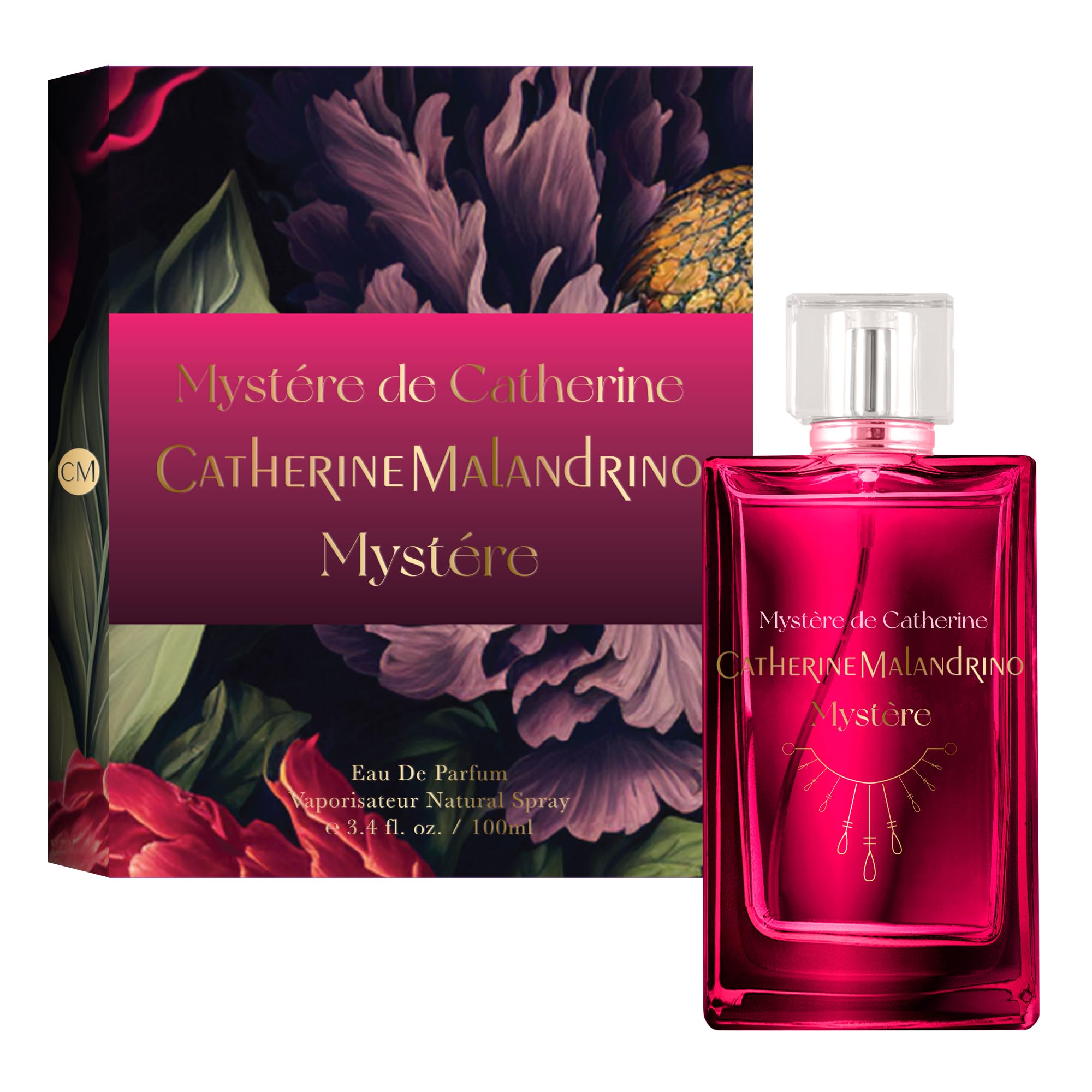 Amazon.com: Catherine Malandrino Mystere Eau de Parfum, 3.4 fl. oz : Beauty & Personal Care
