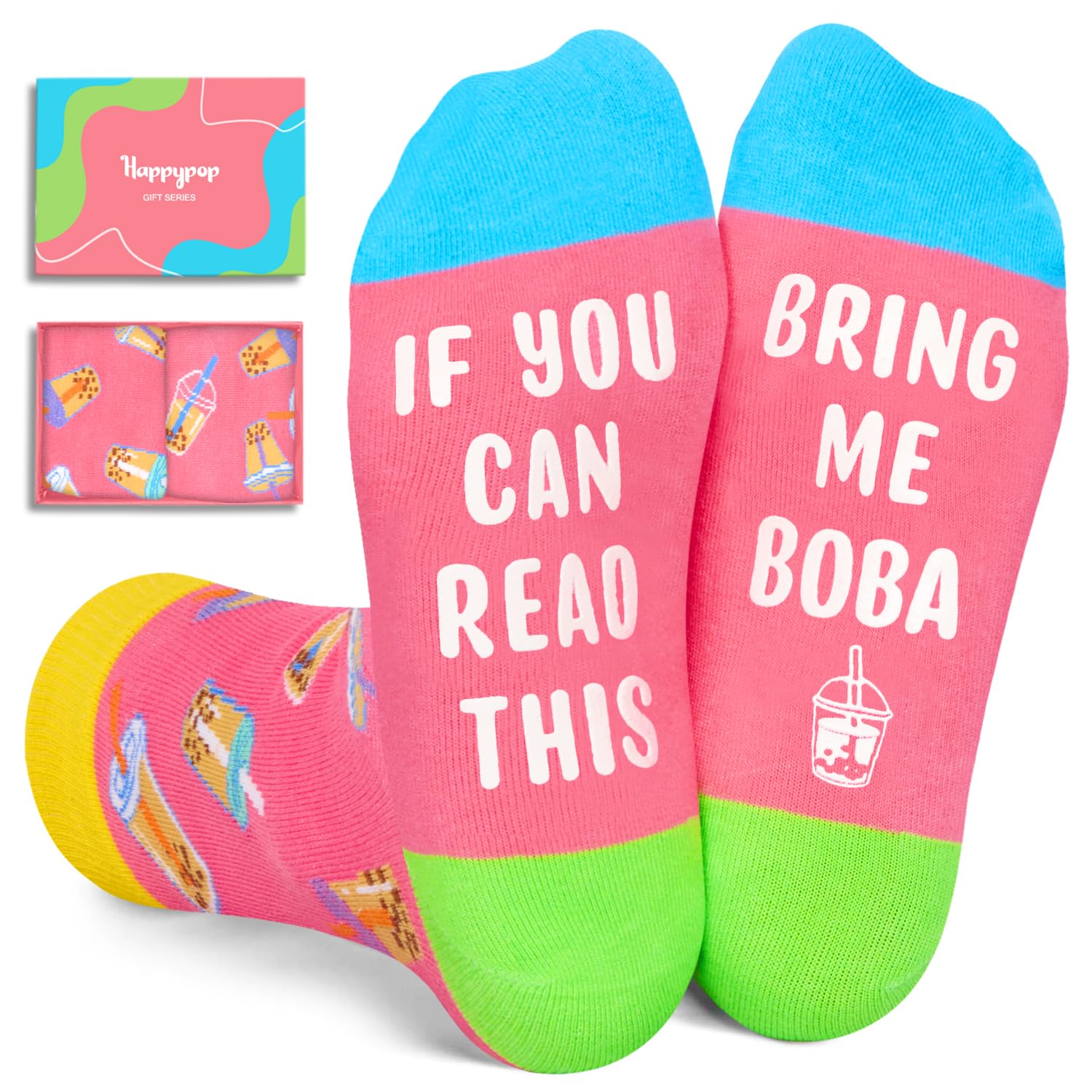 Amazon.com: HAPPYPOP Boba Gifts for Girls Boys - Funny Crazy Gifts for ...