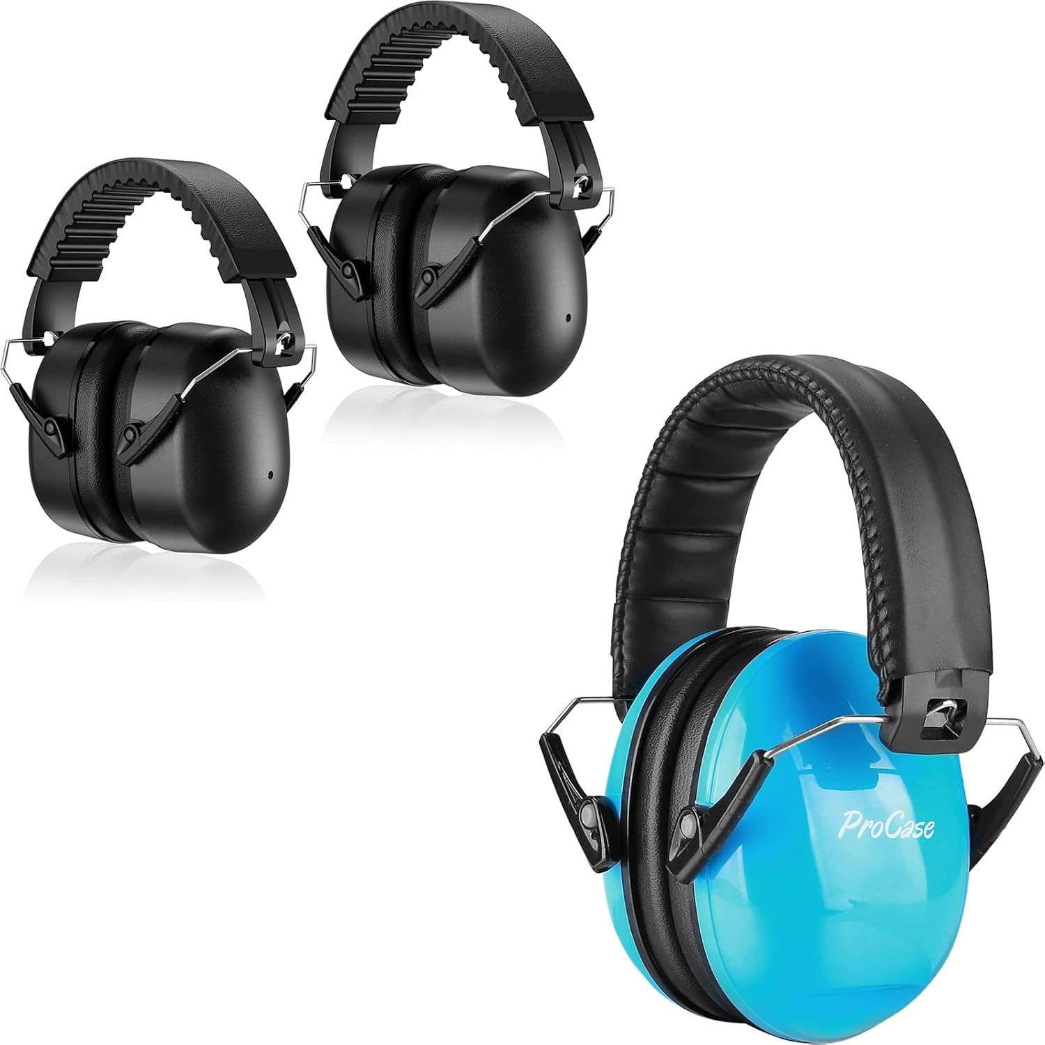 ProCase 2 Pack Noise Reduction Ear Muffs Bundle Kids Ear Protection ...