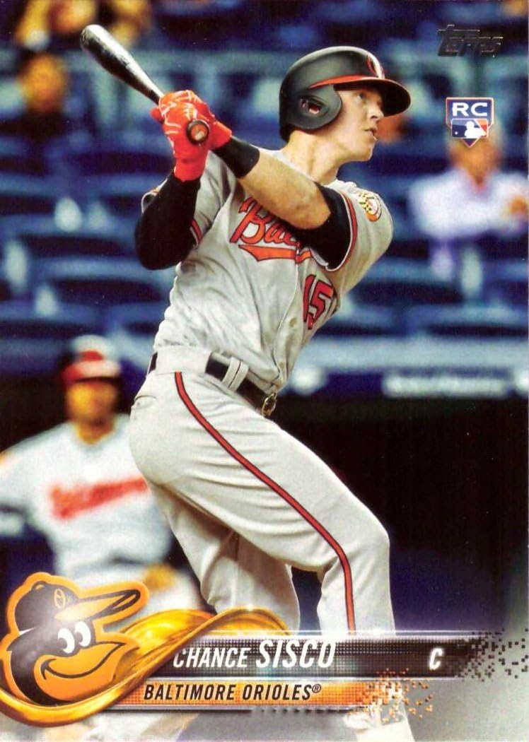 Amazon.com: 2018 Topps Baseball #185 Chance Sisco Rookie Card ...