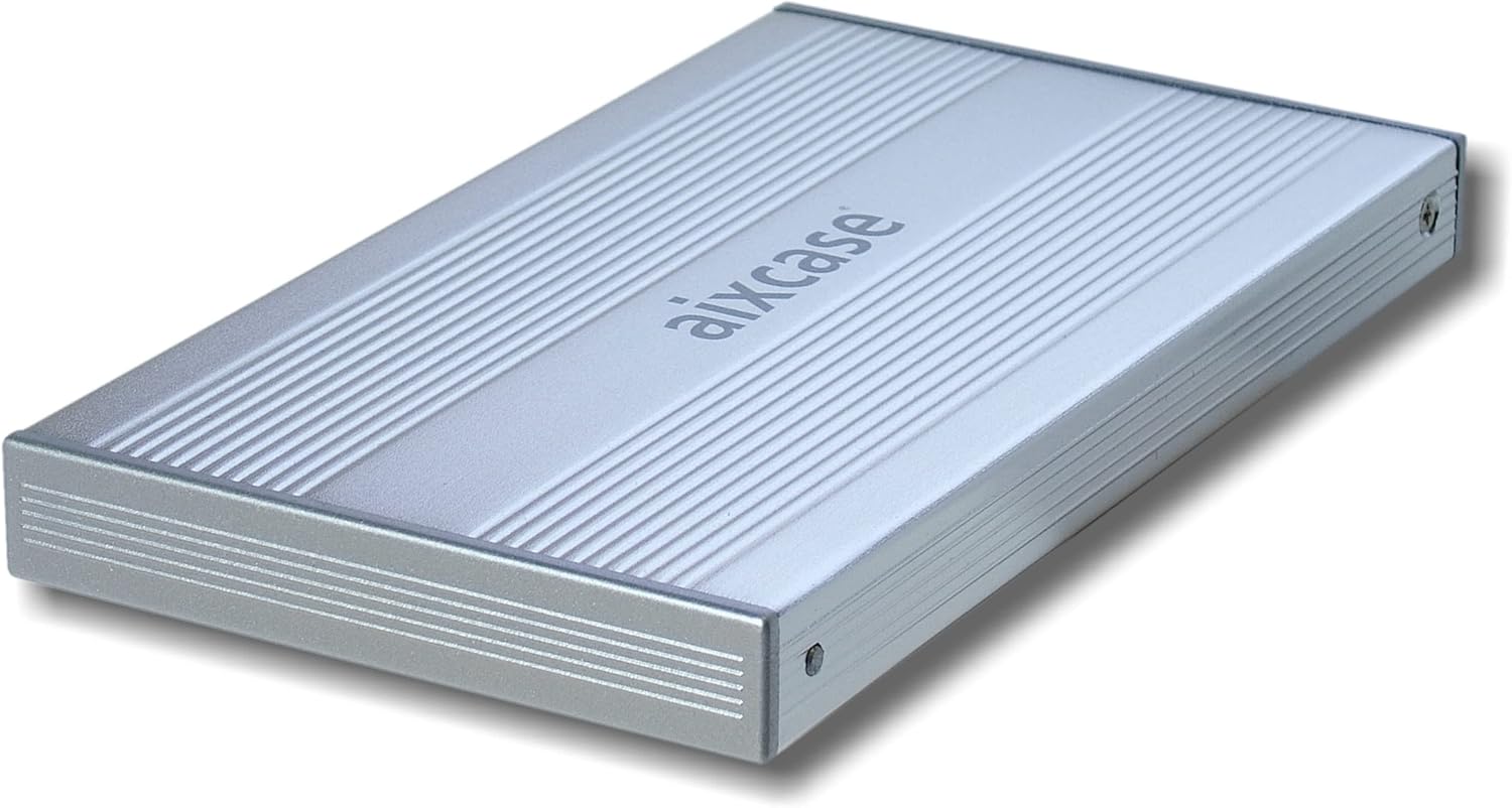 Amazon.com: AIXCASE AIX-SUB2EXT 21 Aluminium Housing/Drive 2 1 USB2 ...