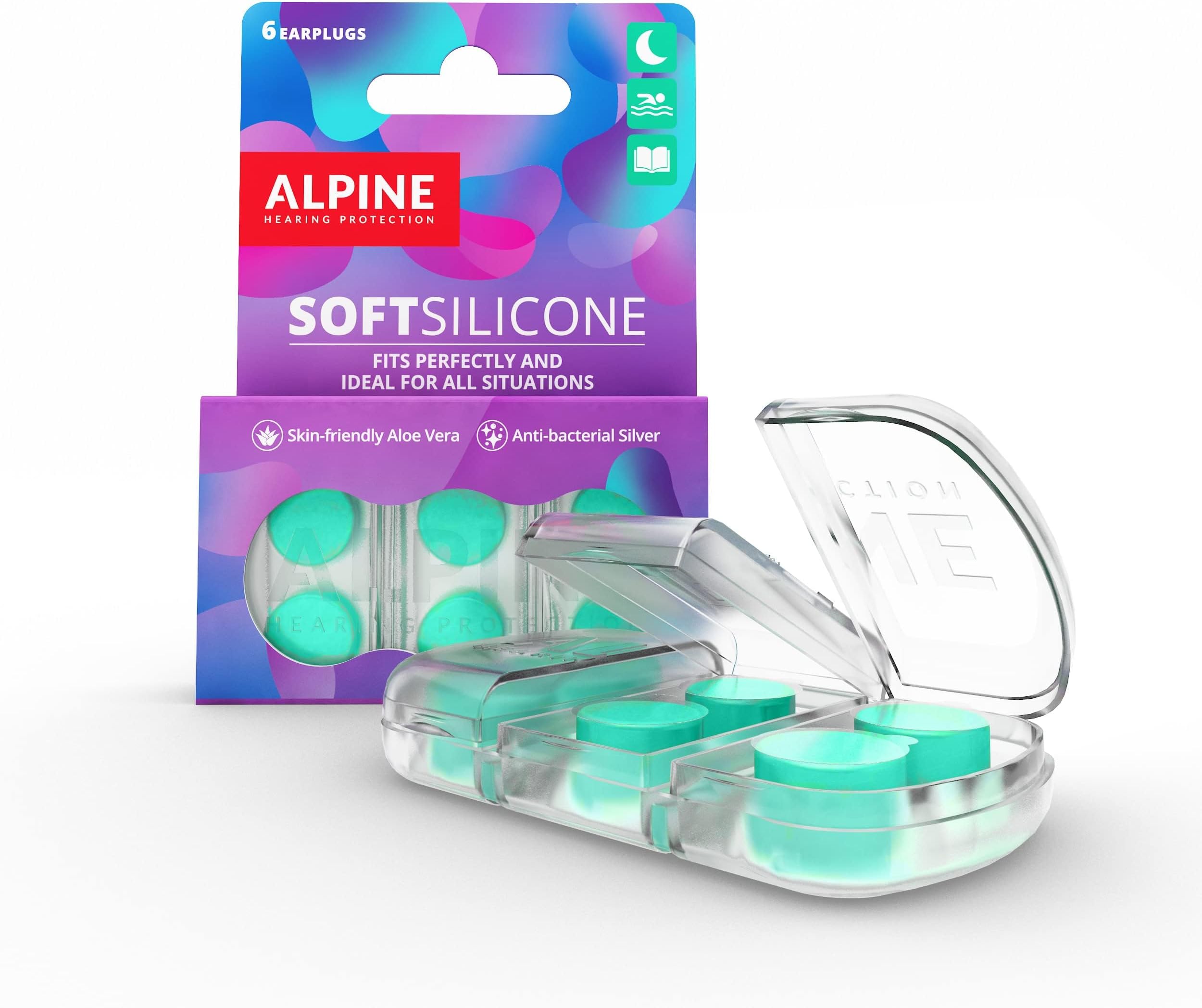 Amazon.com: Alpine SleepDeep Mini - Soft Ear Plugs for Sleeping and Concentration - New 3D Oval ...