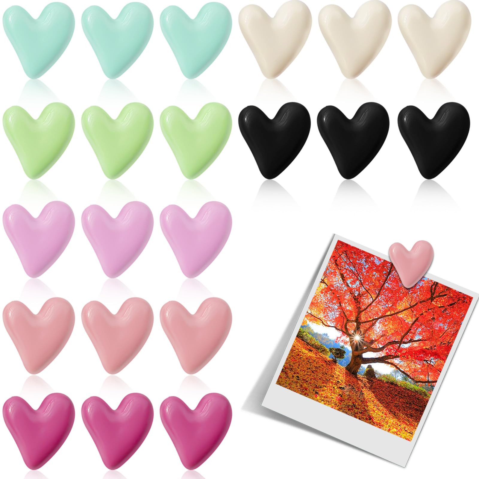 Amazon.com: 21Pcs Cute Fridge Magnets, Refrigerator Magnets Locker ...