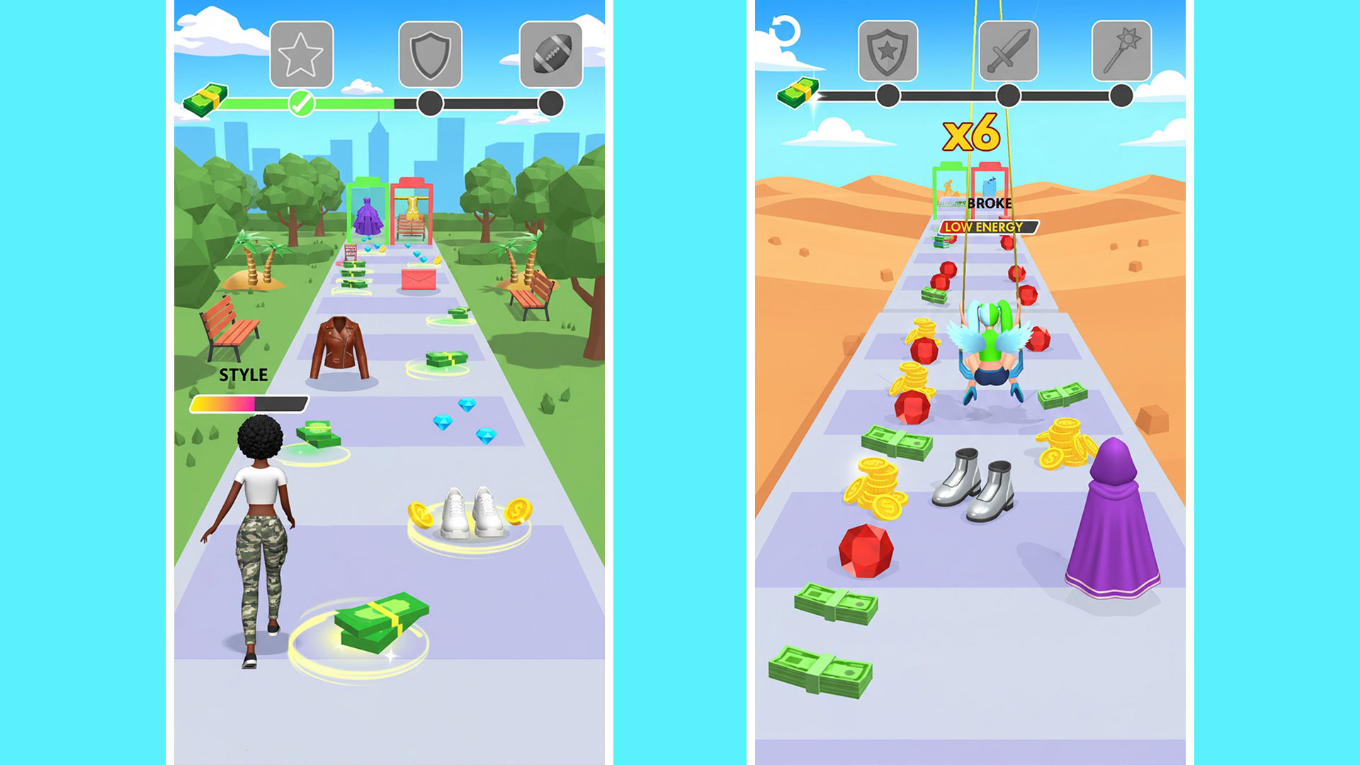 Money Rush Run Earn: Cash Run 3D & Coin Collect Race Game:www.amazon ...