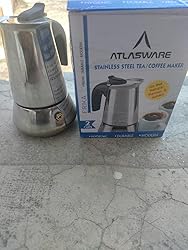 Atlasware Made in India Stainless Steel Coffee Maker Espresso Coffee ...