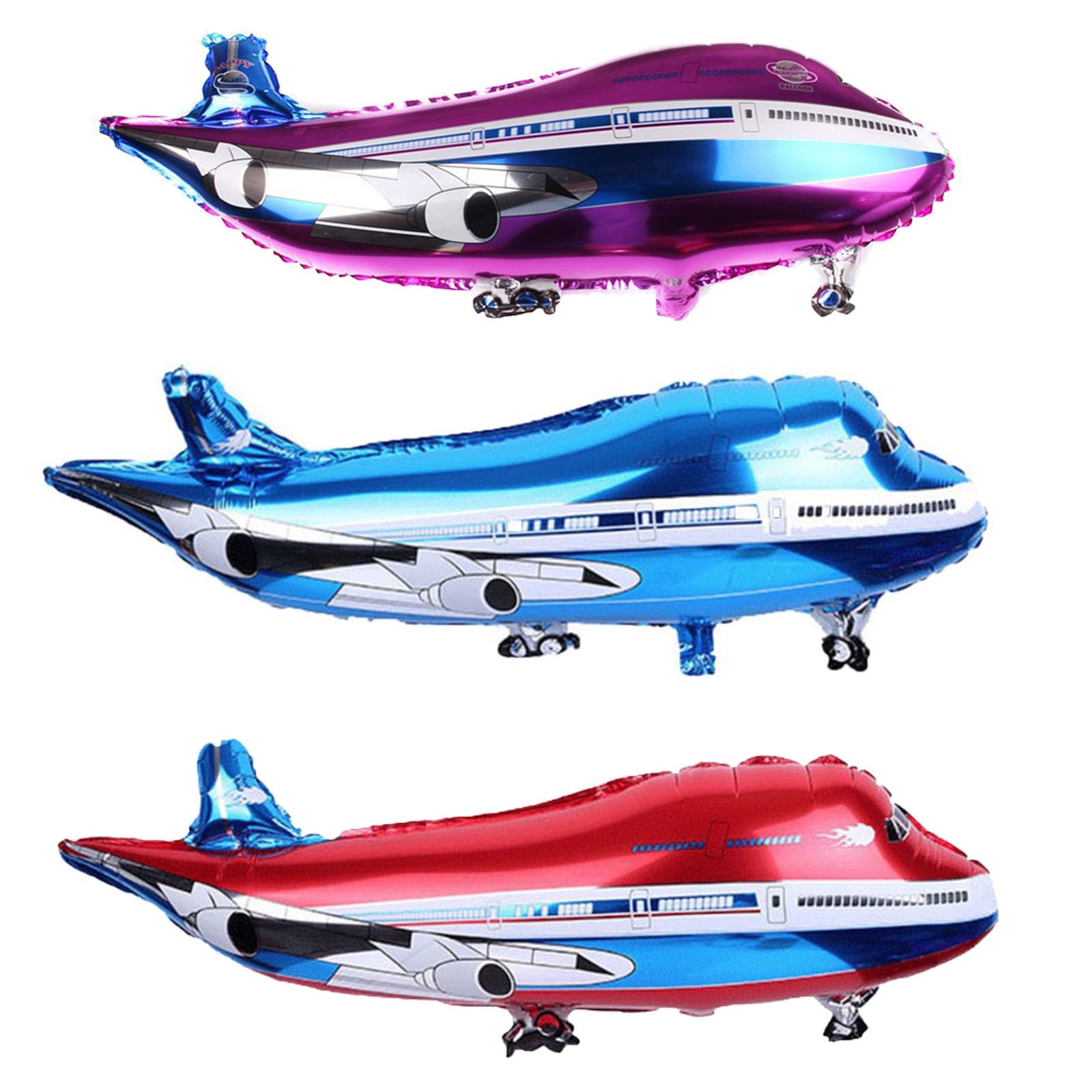 Amazon.com: Airplane Balloons Fighter Jet Airplane Ballons Travel ...