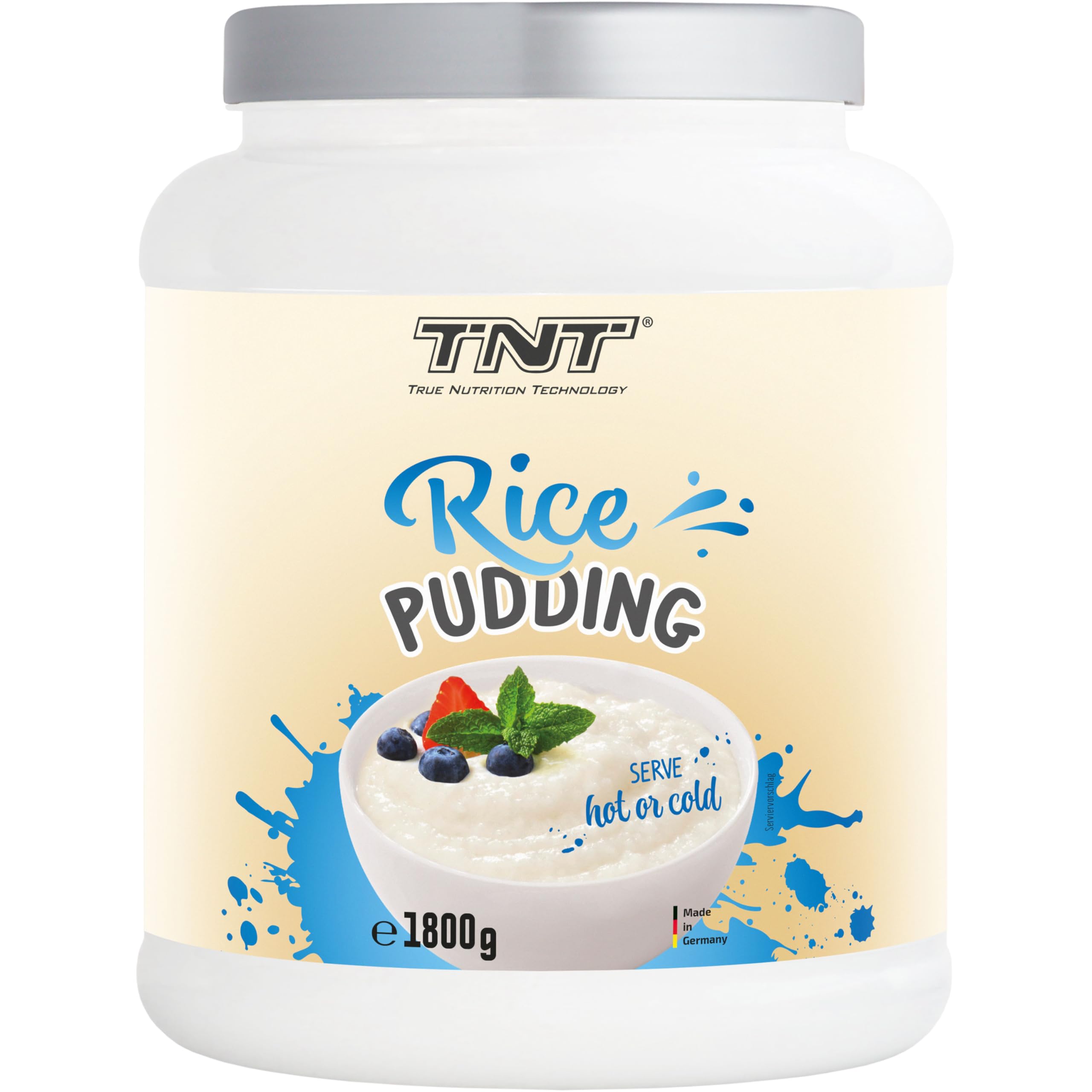 TNT Rice Pudding – Ideal für Muskelaufbau & Fitness • Zuckerfrei ...
