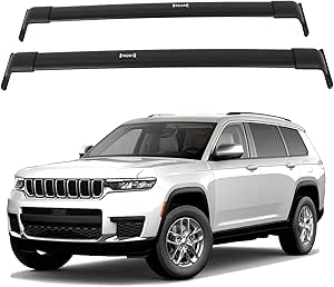 Amazon.com: ECCPP Black Roof Rack Cross Bar Luggage Cargo Carrier Rails ...